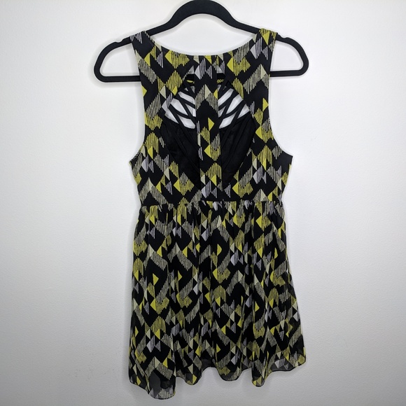 French Connection | Dresses | French Connection Yellow Black White ...